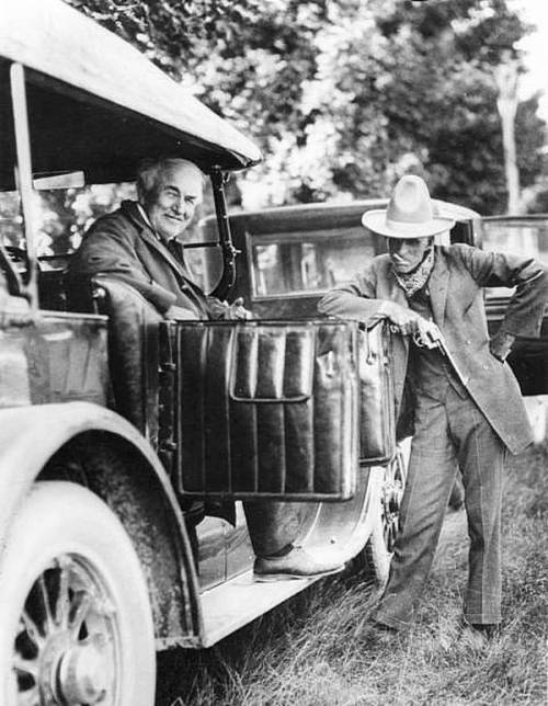 1929 ~ Thomas Edison and Henry Ford – Literary Fictions