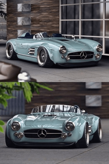 1955 Mercedes Benz 300SL Widebody Speedster – Literary Fictions